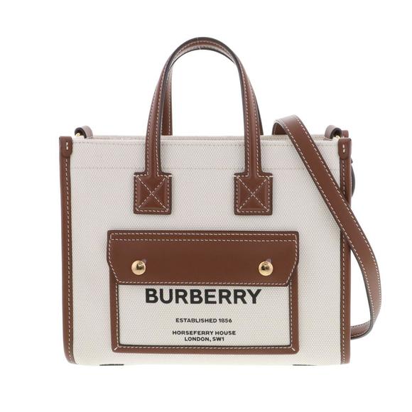Burberry | Bags | Burberry Mini Freya Tote Bag Brown | Poshmark